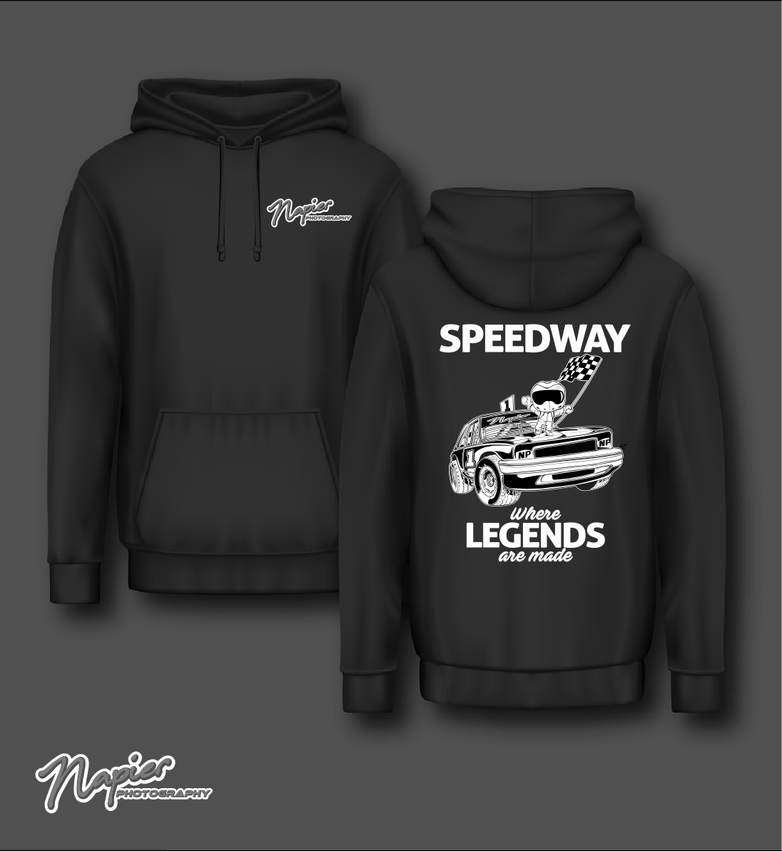 Napier Photography - Legends - Hoodie – Wild Ink Australia