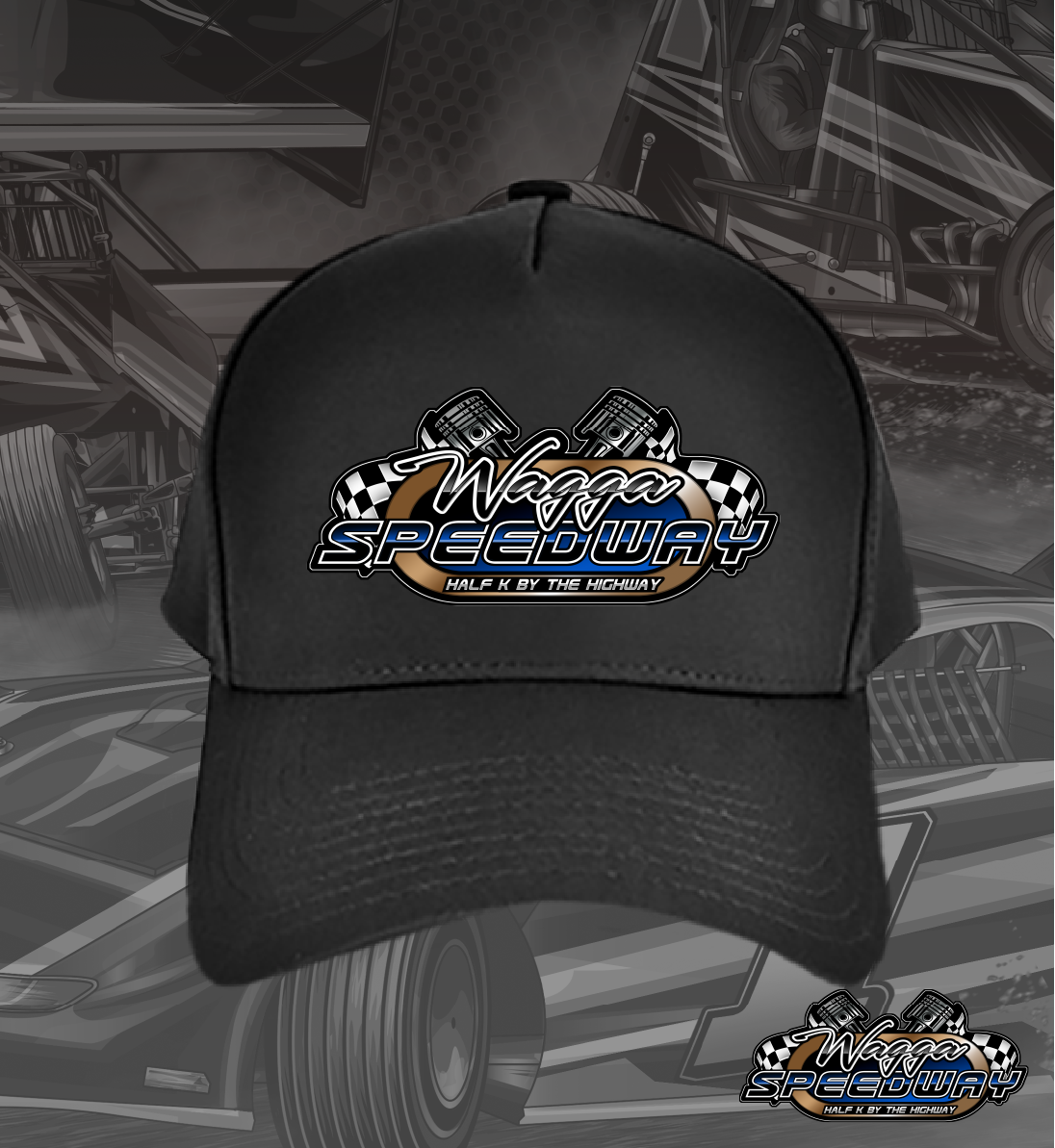 Wagga Speedway - Cap – Wild Ink Australia